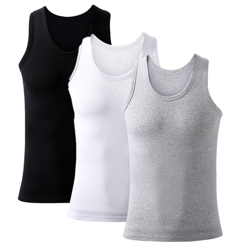 Click here for Discountmenunderwearysale 3pcs Mens Tank Top Mens... prices