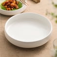 Plates Ceramic Salad Plates, Simple Chinese-style Deep Plates for Home ...