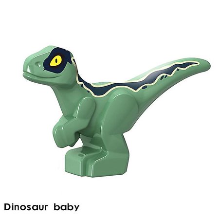 Diy Jurassic Dinosaur Block World Building Blocks Velociraptor T-rex ...