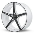 17 Inch Black Alloy Wheel Rim for Lexus IS300, RTX 81105 17x7.5 5x114.3 ...