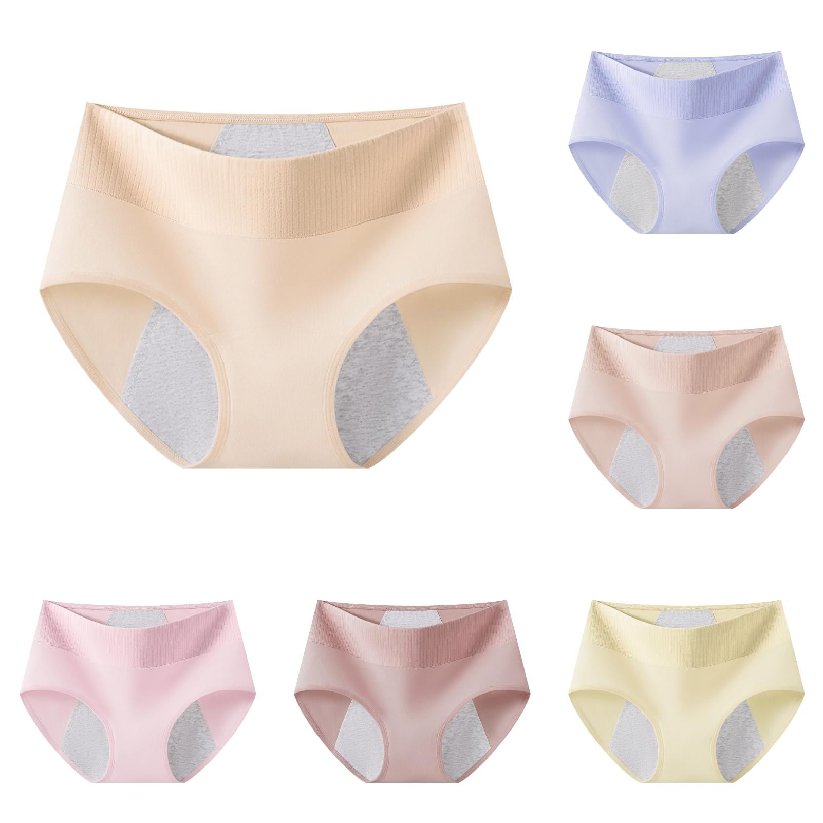 Calzones De Mujer Sin Costuras Bragas Menstruales Para Mujer, De 4 ...