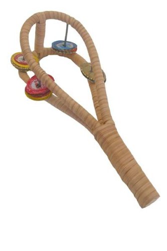 African Bottle Cap Tambourine, Double Sistrum Shaker Rattle - Walmart.com
