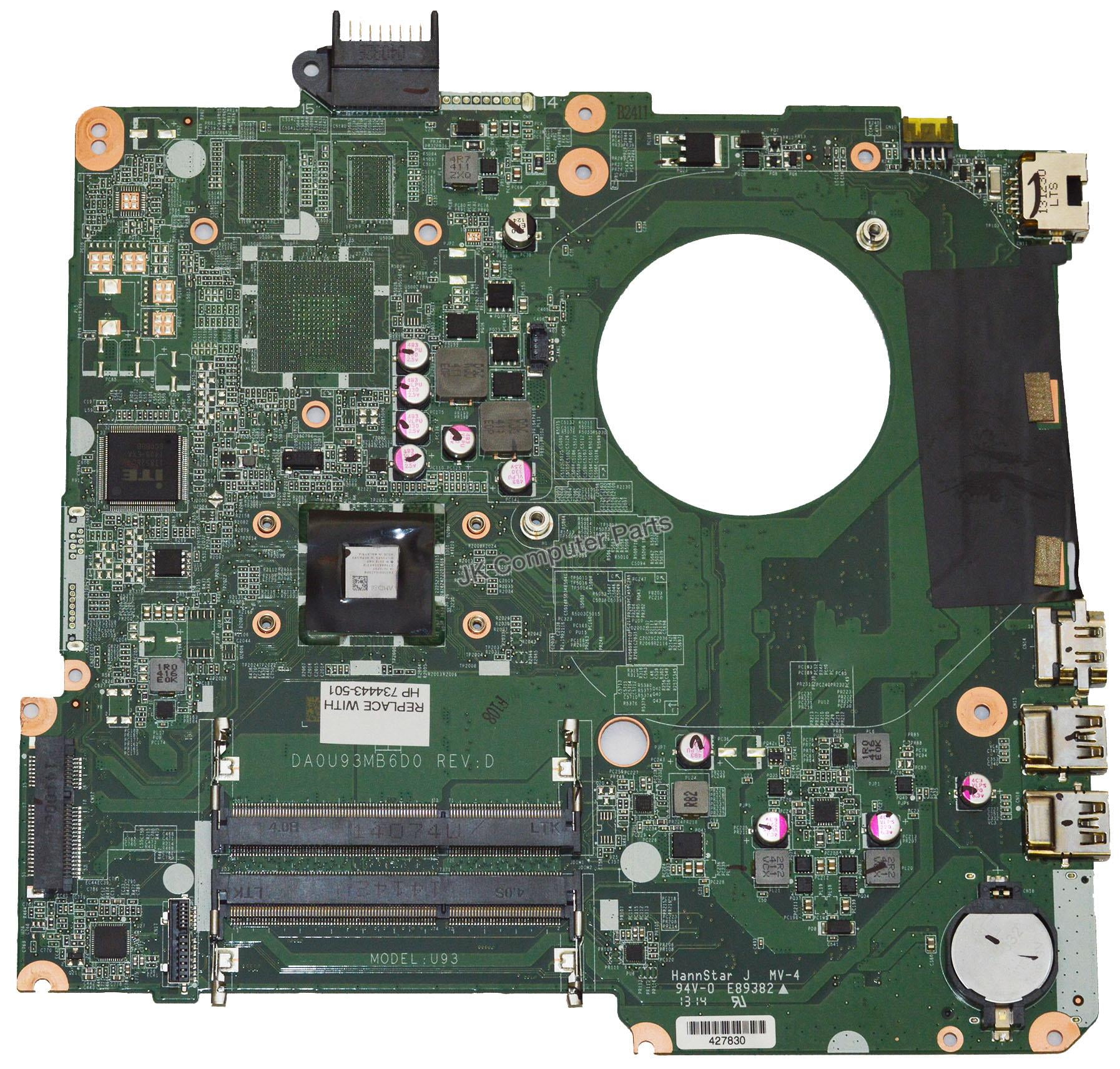 HP HP 14-N Laptop Motherboard w/ AMD A4-5000 1.5Ghz CPU 734443-501 ...