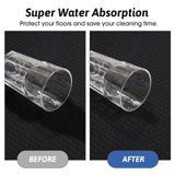 Galmaxs7 Kitchen Rugs, Rubber Backing, Washable Floor Mat, Black, 20x70 ...