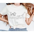 Teeso Christian Worship Shirt, Praise The Lord Minimalist Line Art ...