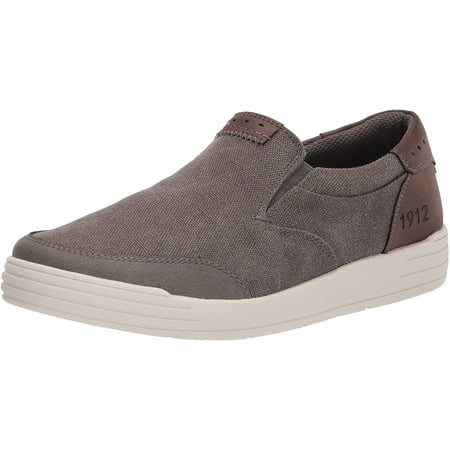 Nunn Bush mens Kore City Walk Canvas Moc Toe Slip-on Sneaker, Cement ...