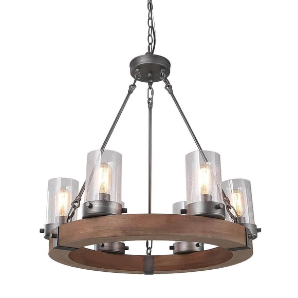 Wagon Wheel Chandelier | Walmart Canada