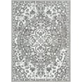 Well Woven Granda Grey Traditional Oriental Medallion Floral Area Rug ...