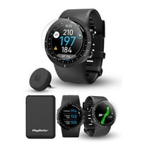 Shot Scope V5 Black Golf GPS Watch with Rangefinder Distance Tracking ...