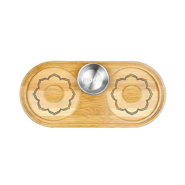 Salt Rimmer Set,bamboo Barkeepers Salt Box Sugar Rimmer For Bar Party ...