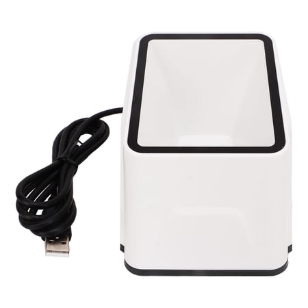 QR Scanner, Barcode Scanner White Quick Response Automatic Ultra ...