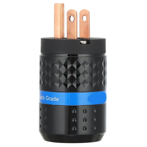 Pure Copper IEC Male Connector, IEC Connector Power Plug Noise ...