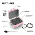 Kenmore 2-Burner Portable Tabletop Retro Gas Grill, Pink - Walmart.com