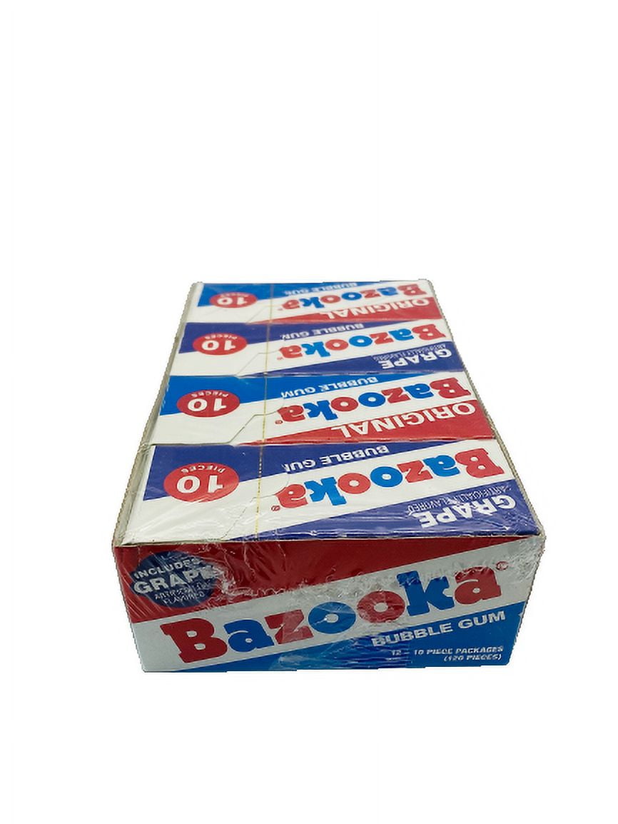 Where To Buy Bazooka® Original & Blue Razz Bubble Gum, 12 Pk Blow Pop
