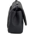 Tory Burch 149682 Willa Matte Black With Black Hardware Quilted Women's ...