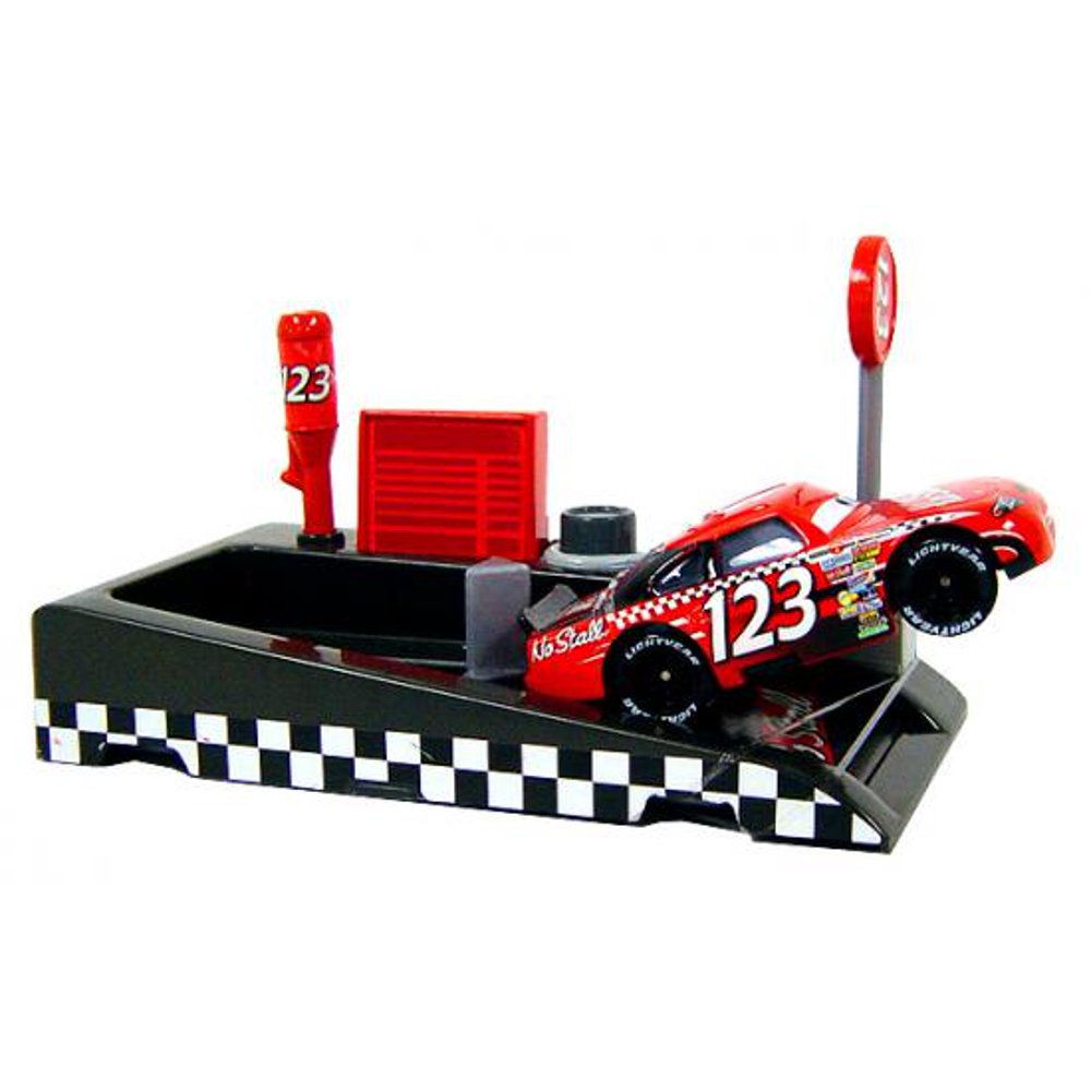 Disney Cars Pit Row Race-Off No Stall No. 123 Diecast Car [Includes ...