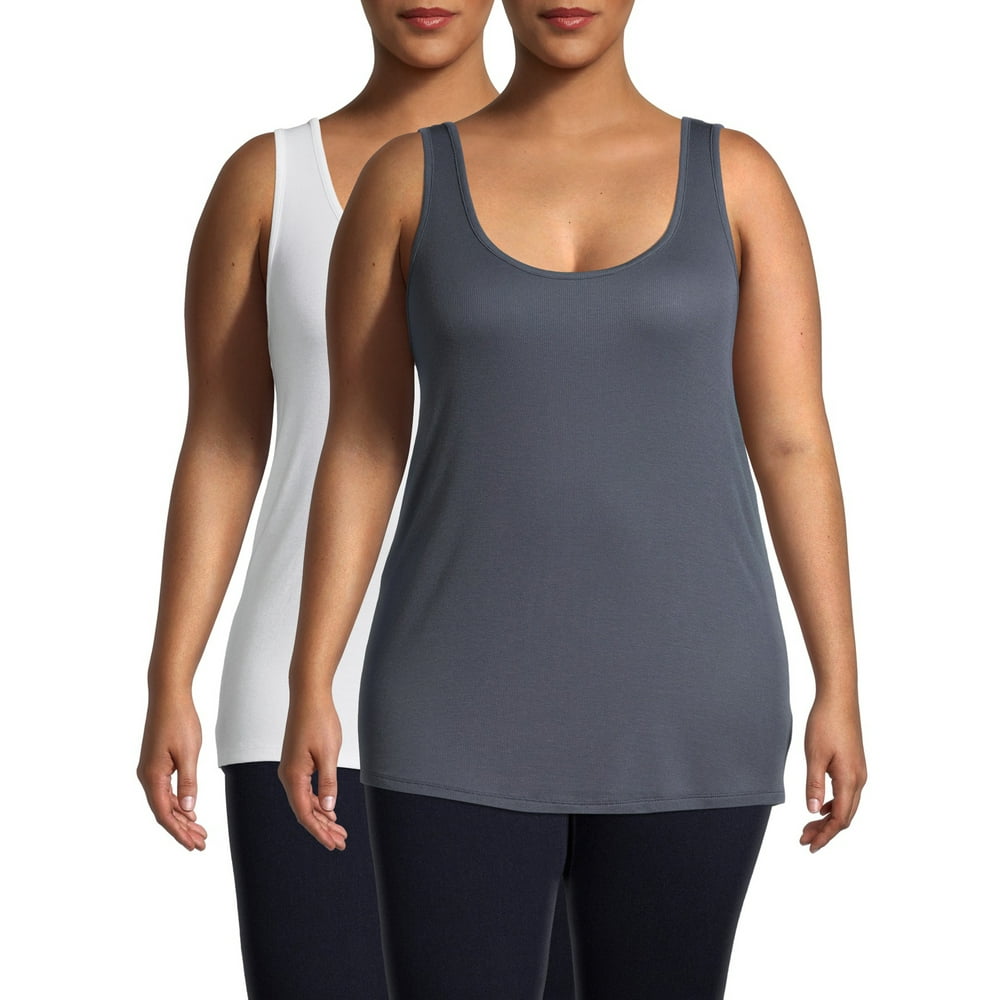 Terra And Sky Terra And Sky Womens Plus Size Everyday Essential Layering