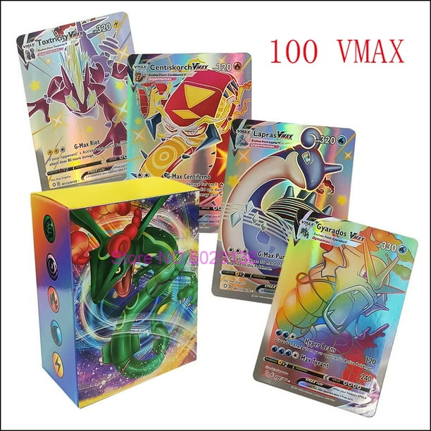 Cartas de Pokémon en inglés Vmax GX Tag Team EX Mega, juego de batalla ...