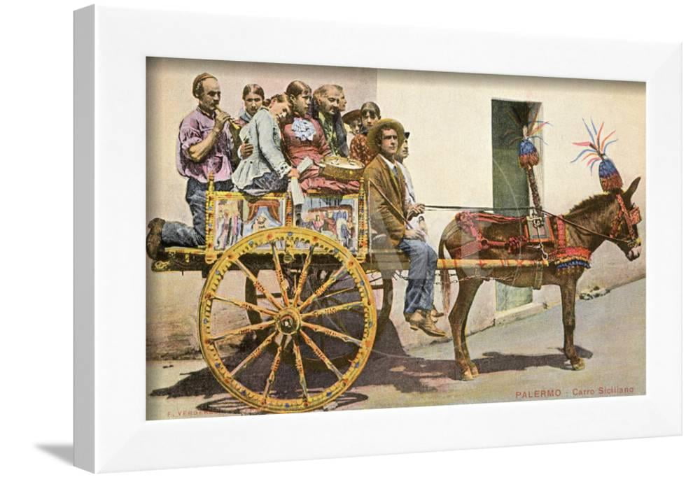 Donkey And Cart Painting