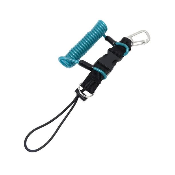 Diving Coil Lanyard Safety Rope for Underwater under Water Sports ...