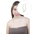 Vibrant Fruit Charm Necklace With Glass Beads Layering Styles Casual ...