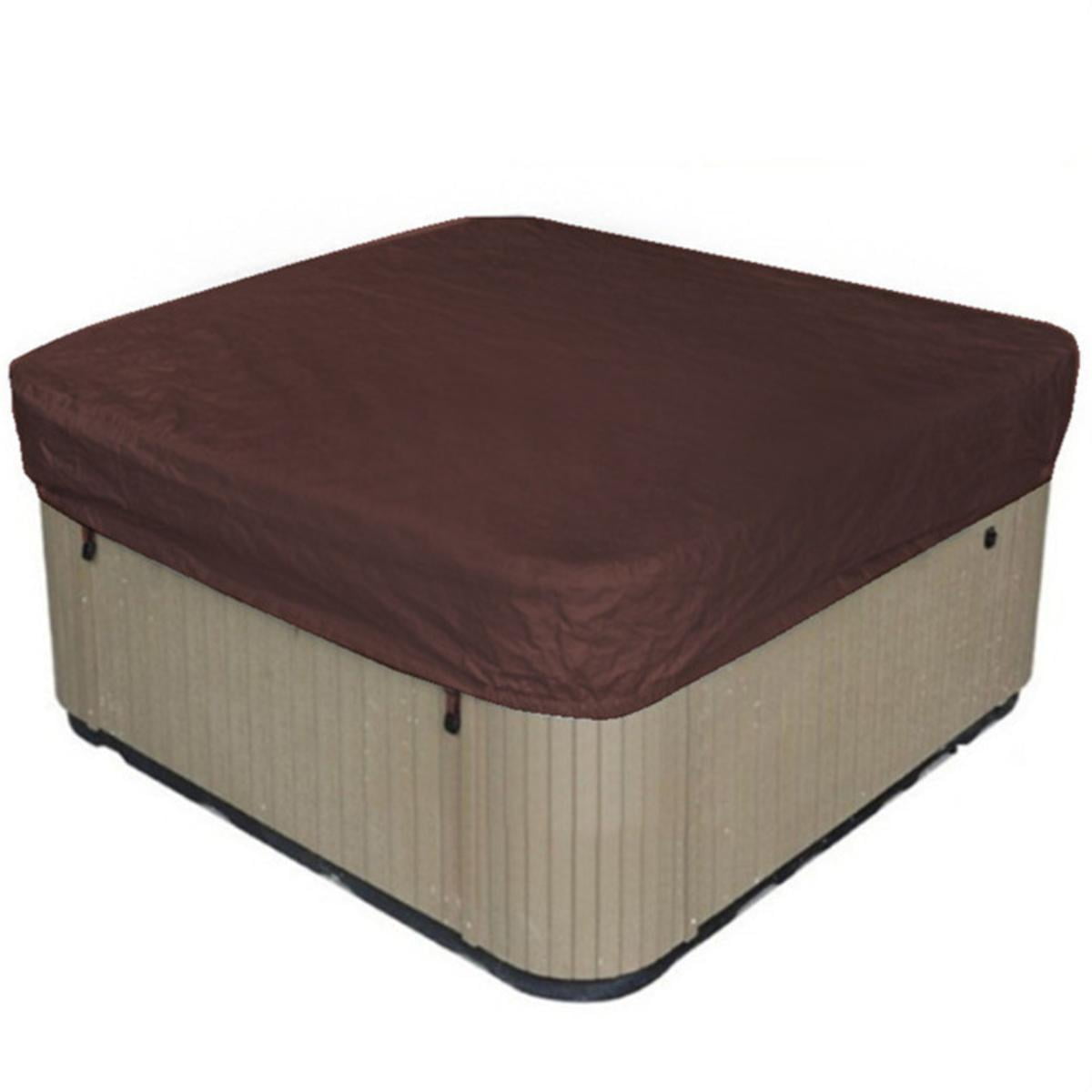 Holocky Waterproof 210D Square Hot Tub Cover Outdoor SPA Covers Hot Tub ...