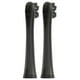 hum by Colgate Replacement Toothbrush Heads, Black, 2 Count - Walmart.com