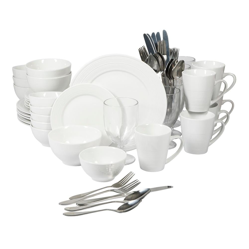Vajilla Gibson Home con Copas y Cuberteria 66 Piezas | Walmart en línea