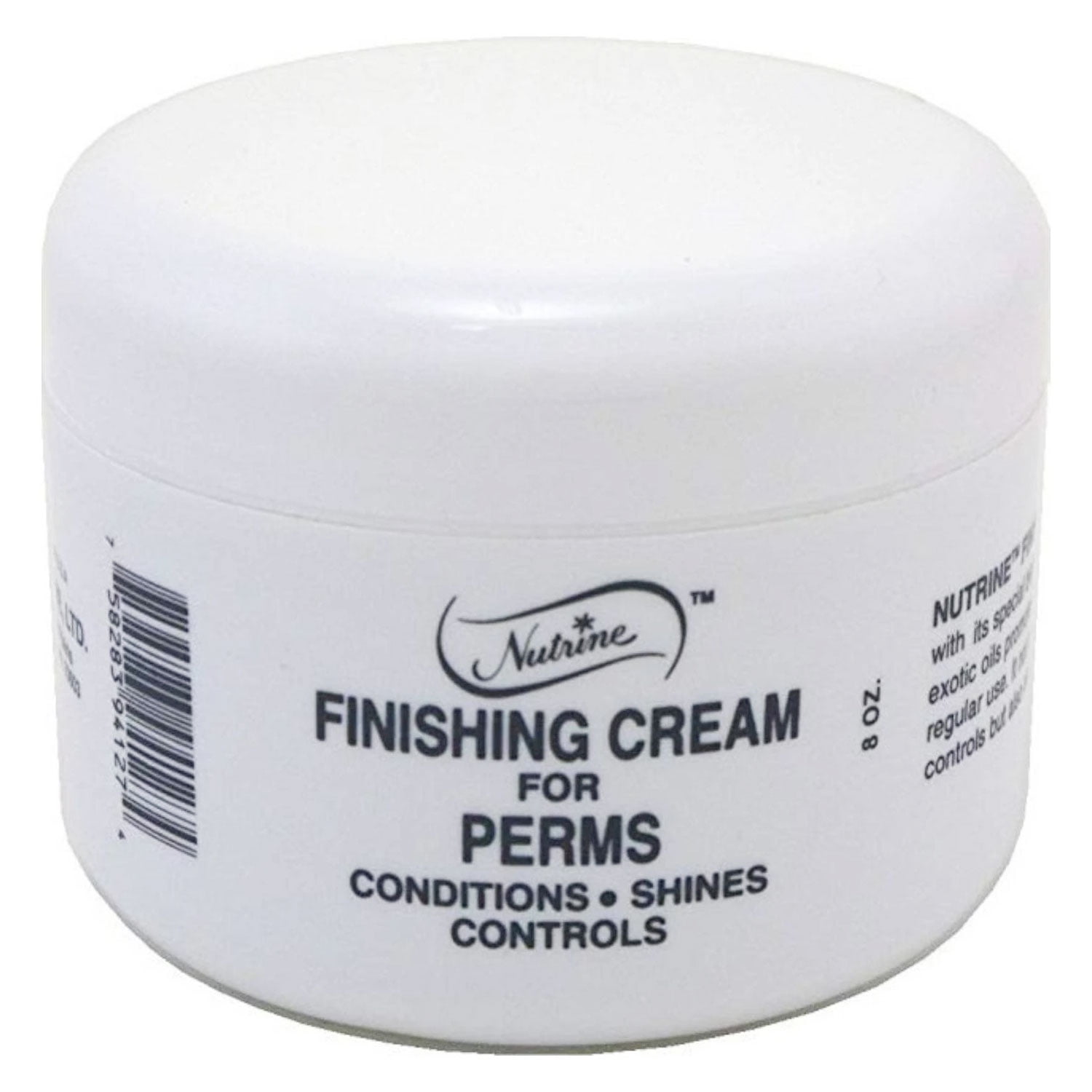 Nutrine Finishing Cream for Perms, Regular 8 Oz.,Pack of 12 - Walmart.com