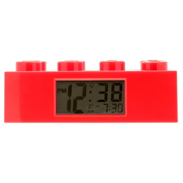 LEGO® Brick Alarm Clock Red - Walmart.com - Walmart.com