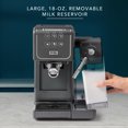 Mr. Coffee Barista One-Touch CoffeeHouse Espresso, Cappuccino, Latte ...