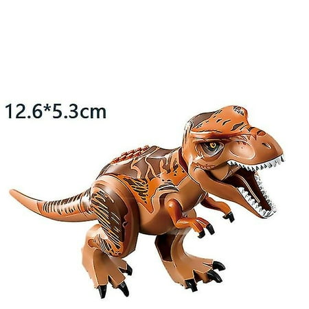 Jurassic Dinosaur Block Compatible Lego Rex Raptor Ankylosaurus Action ...