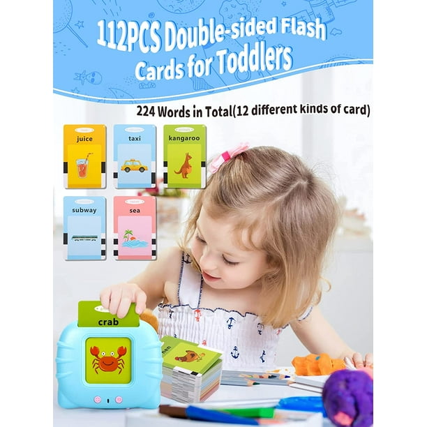 Nipocaio 2 3 4 5 Talking Learning Toys For 6 Year Old Boys And Girls Lionvison Autistic Sensory Toys For Kids 2 6 Years Old 224 Words Preschool Mon
