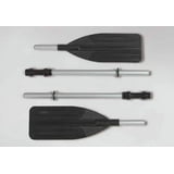 Intex Seahawk 4 Person Inflatable Boat Raft with Paddles, Motor Mount ...