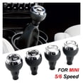 6 Speed 5 Speed Manual Car Gear Shift Knob Stick Shifter Lever For Mini ...
