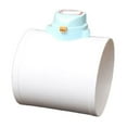 75/110/160/200mm Electric Damper Check Valve PVC Plastic Air Duct ...