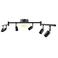 Ridgecrest Collection Black Four-Head Multi-Directional Track - Walmart.com