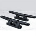 4 Pack Black Nylon Boat Cleat 6 Inch - Rope Cleat, Kayak, Boat Dock ...