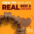 Nylabone Strong Chew Textured Ring Dog Toy, Dog Chew Toy, Made with ...