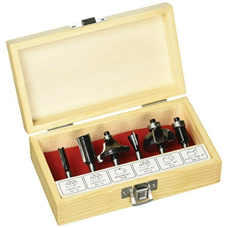 Master Mechanic 159081 6 Piece Carbide Tipped Router Bit Set - Walmart.ca