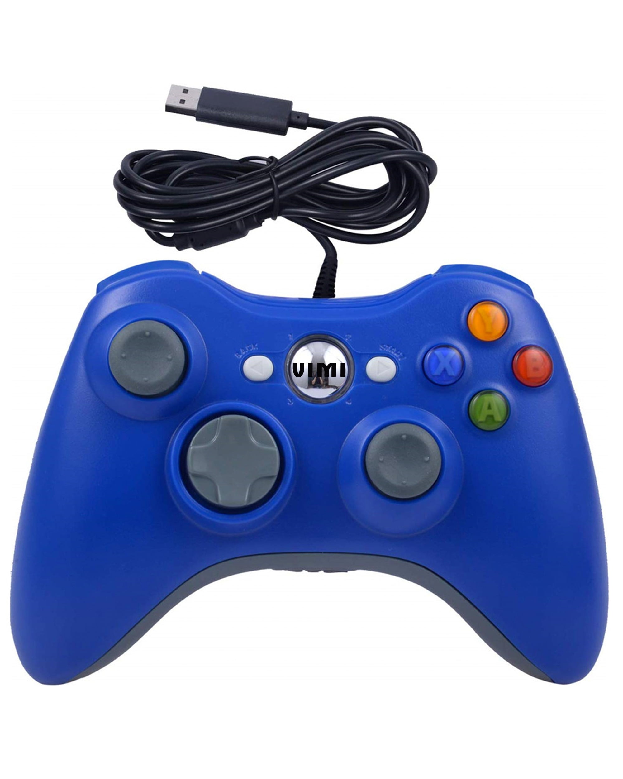 Control VIMI Para Xbox 360 Y PC Windows Gamepad Alámbrico azul | Bodega ...