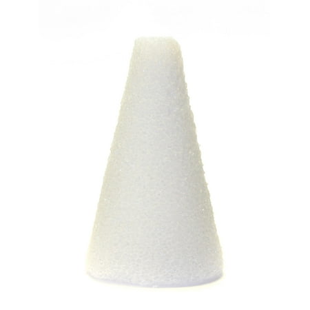 Styrofoam Cones 4 in., 2 1/2 in. (pack of 12) - Walmart.com