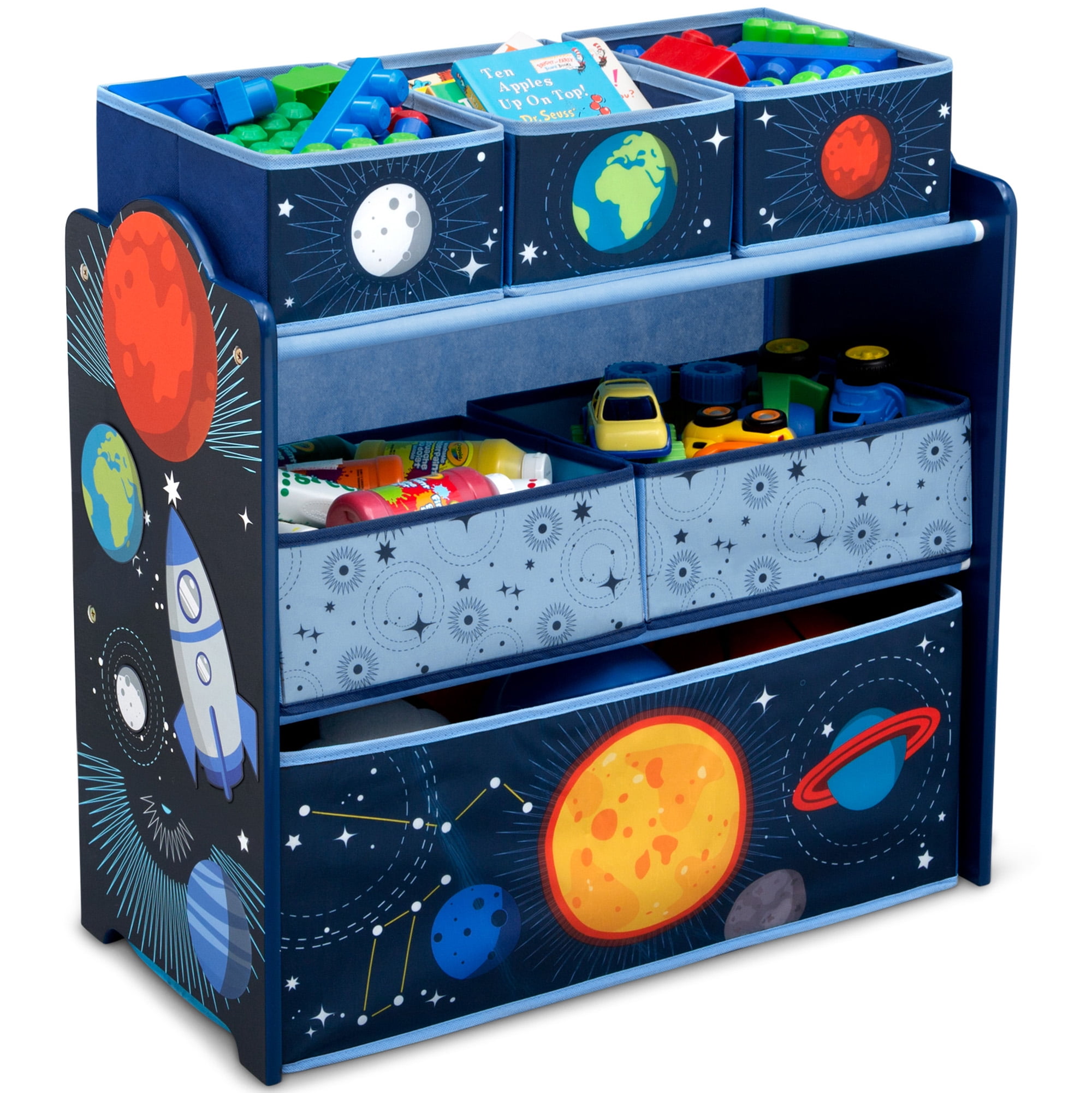 Delta Children Space Adventures Design and Store Toy Organizer ...