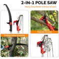 VINGLI 30ft Manual Pole Saws for Tree Trimming, Extendable Tree ...