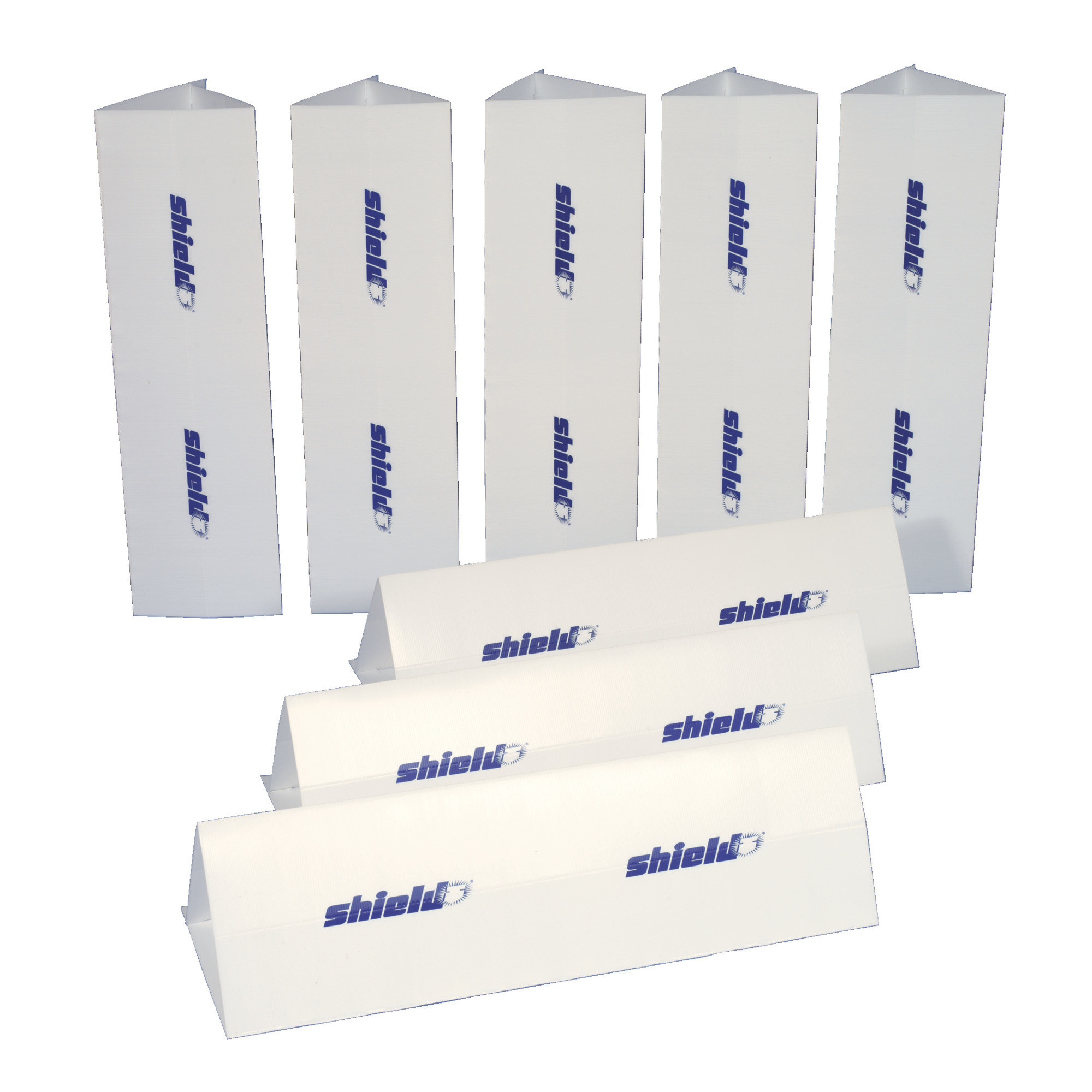 Shield Multi-Purpose Plastic Barriers, Set of 8 - Walmart.com