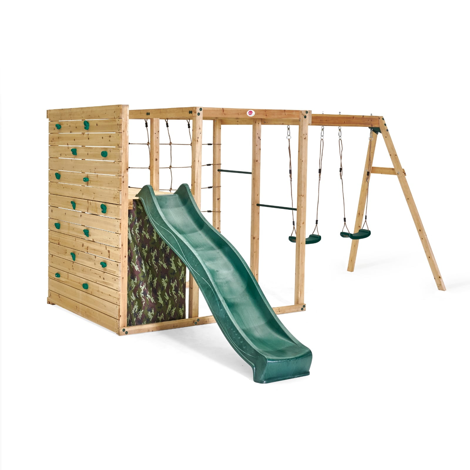 Click here for Plum Wooden Climbing Cube With Swing Arm prices
