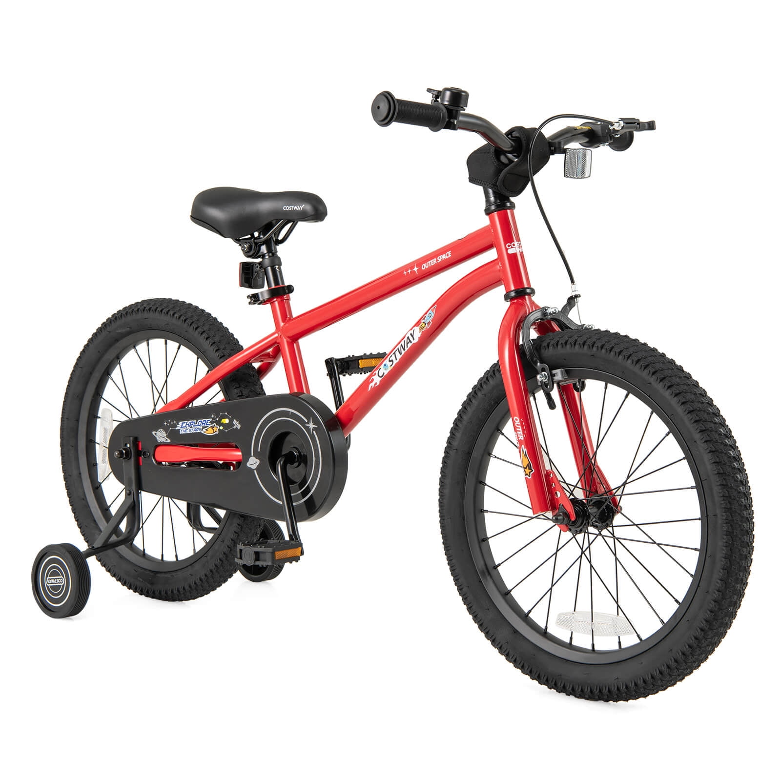 Click here for Costway 18-Inch Kids Bike For 4-8 Years Old With A... prices