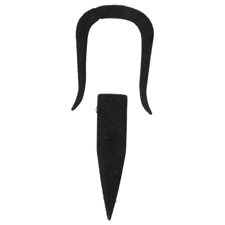 prosthetic Mustaches, Self Adhesive Flannel Reusable Party Mustache for ...