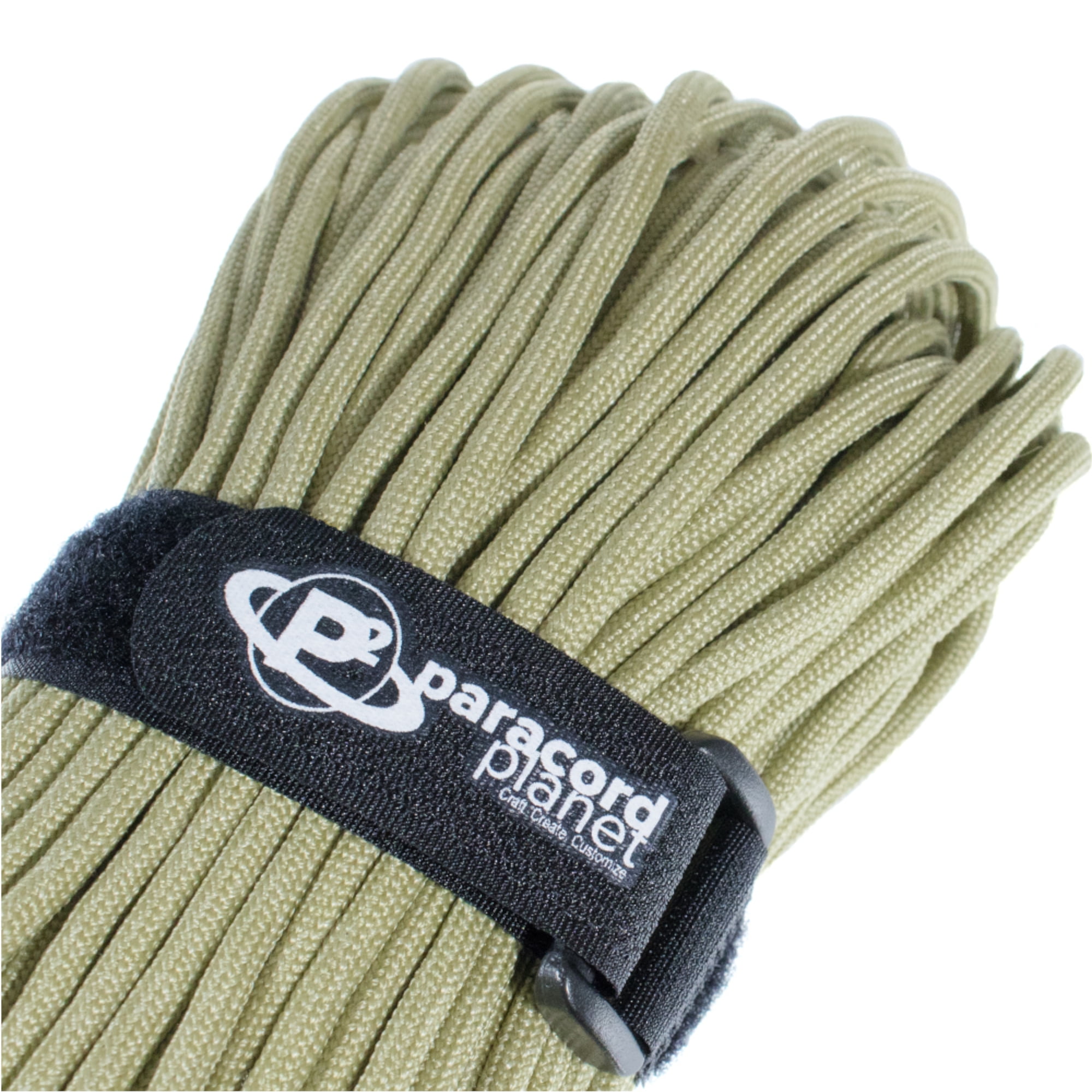 Paracord Planet 100FT Mil-Spec 550 Paracord – Wrapped with Strap ...