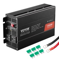 VEVOR Pure Sine Wave Inverter, 3000W, DC 12V to AC 120V, LCD Display ...